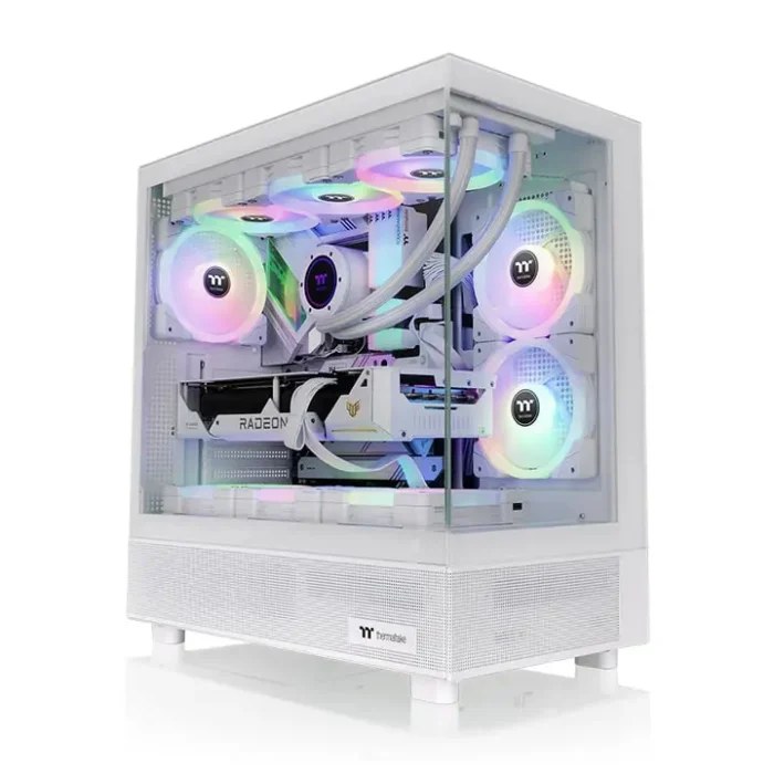 Thermaltake View 270 TG ARGB Snow Mid Tower Case – White
